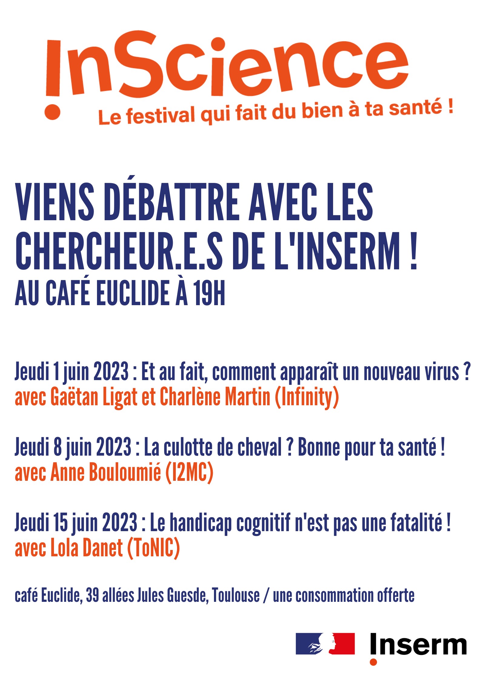 InScience : le festival qui fait du bien à ta santé ! - Inserm pro